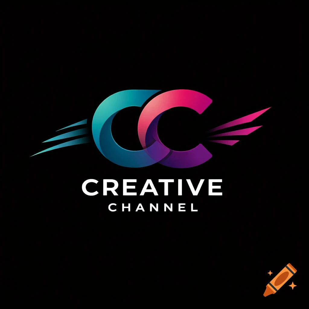 Colorful abstract logo with two interlocking 'C' shapes in teal and ...