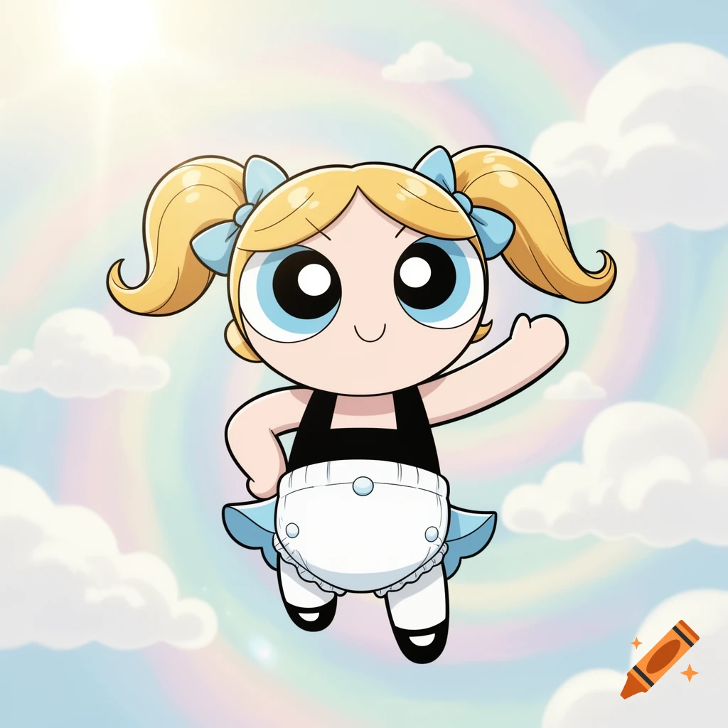 Powerpuff Girls images created on Craiyon