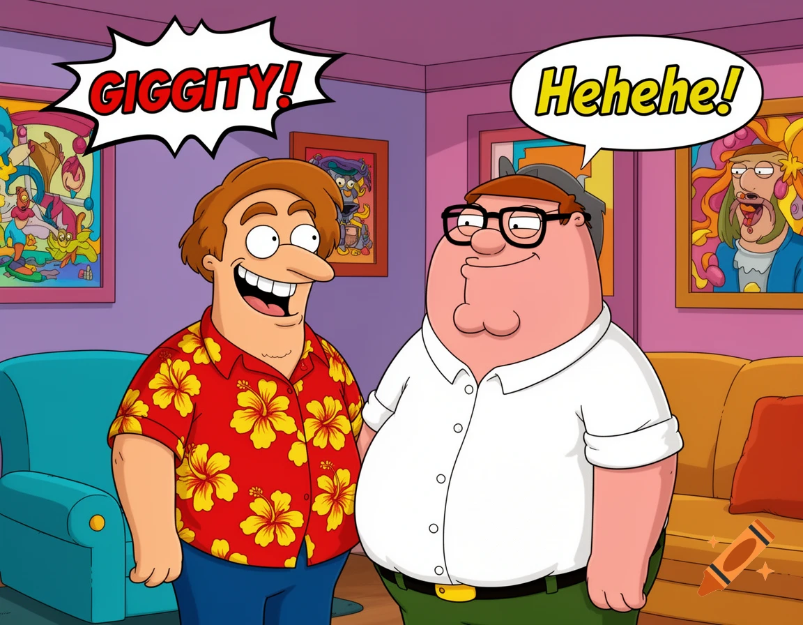 Family Guy images created on Craiyon