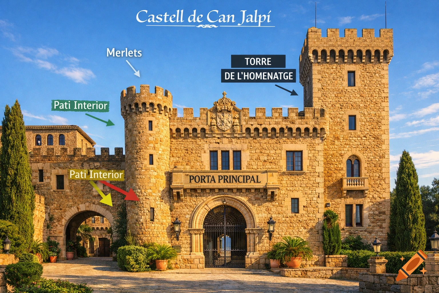 Architecture images created on Craiyon